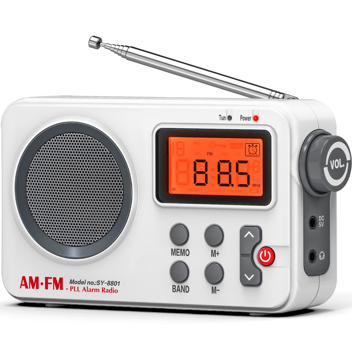 Petite Radio Portable FM/AM (MW),Transistor Radio avec Une Excellente ...