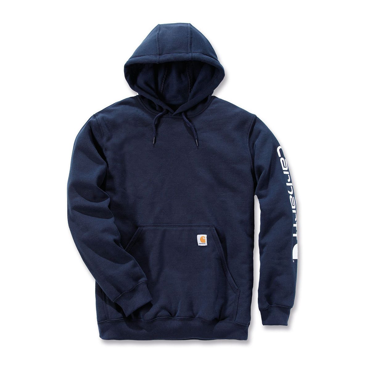 Sudadera CARHARTT Sleeve Logo Hooded Azul Marino T.XL - K288-472-XL ...