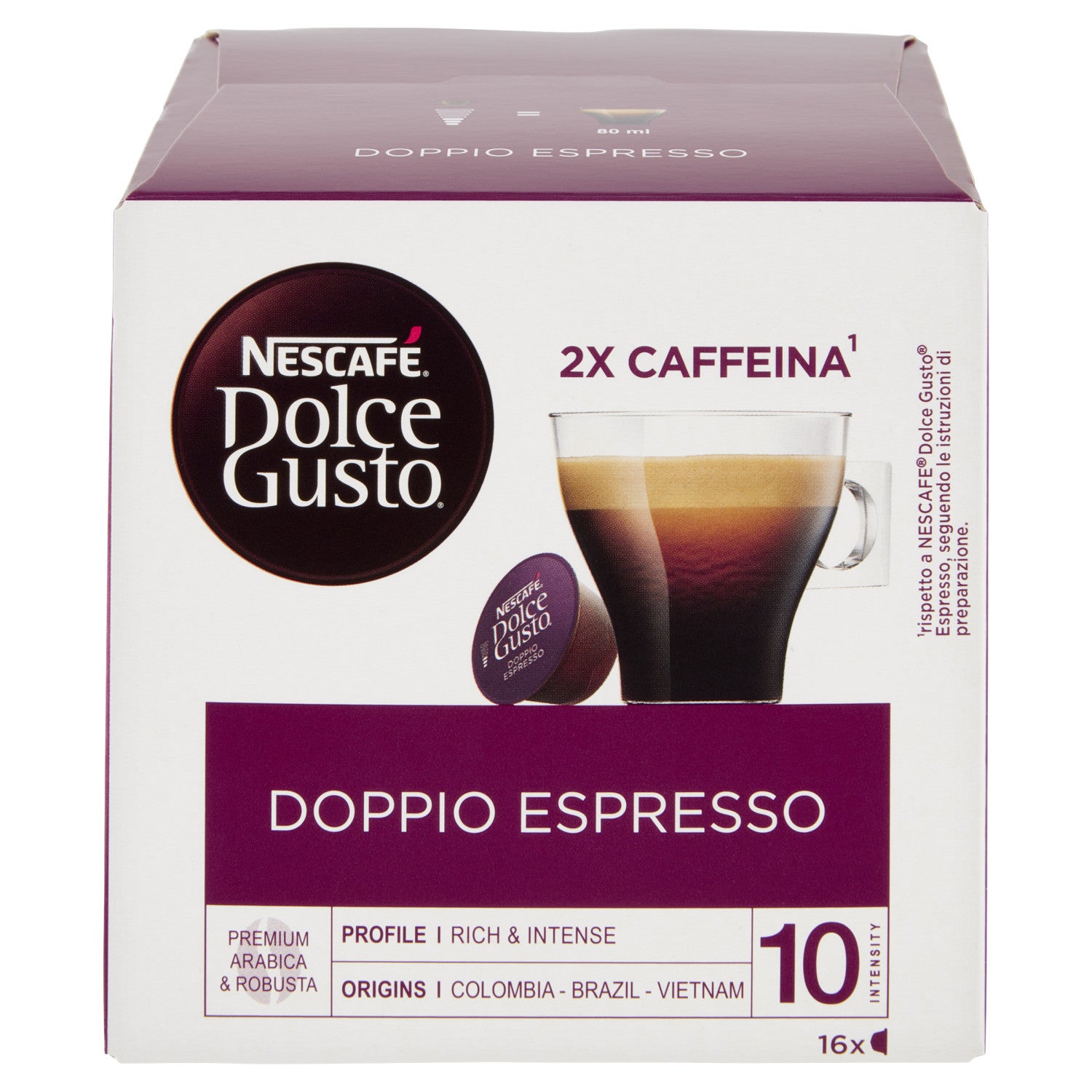 Nescafé Dolce Gusto Doppio Espresso Capsule de café 16 pièce(s) | Leroy ...