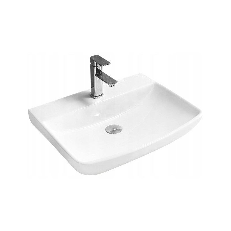 Mexen Lili lavabo de encimera 60 x 47 cm, blanco - 21136000 | Leroy Merlin