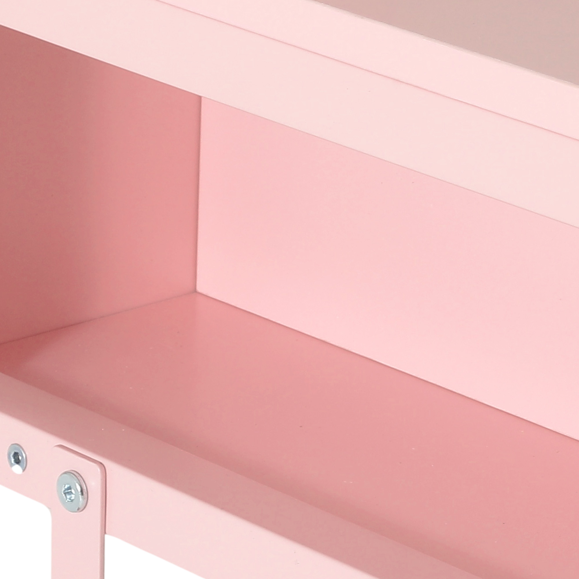 Balconera Mesa de maquillaje con iluminación, brillo regulable, rosa ...