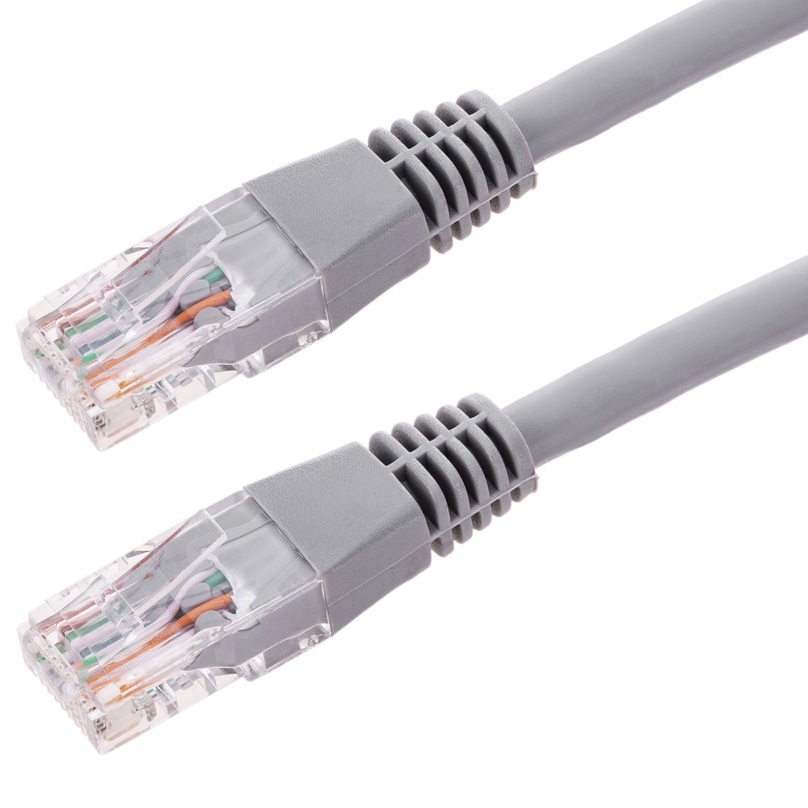 Cable de Red LSHF UTP con Conector RJ45 Cat. 6 gris de 3 m | Leroy Merlin