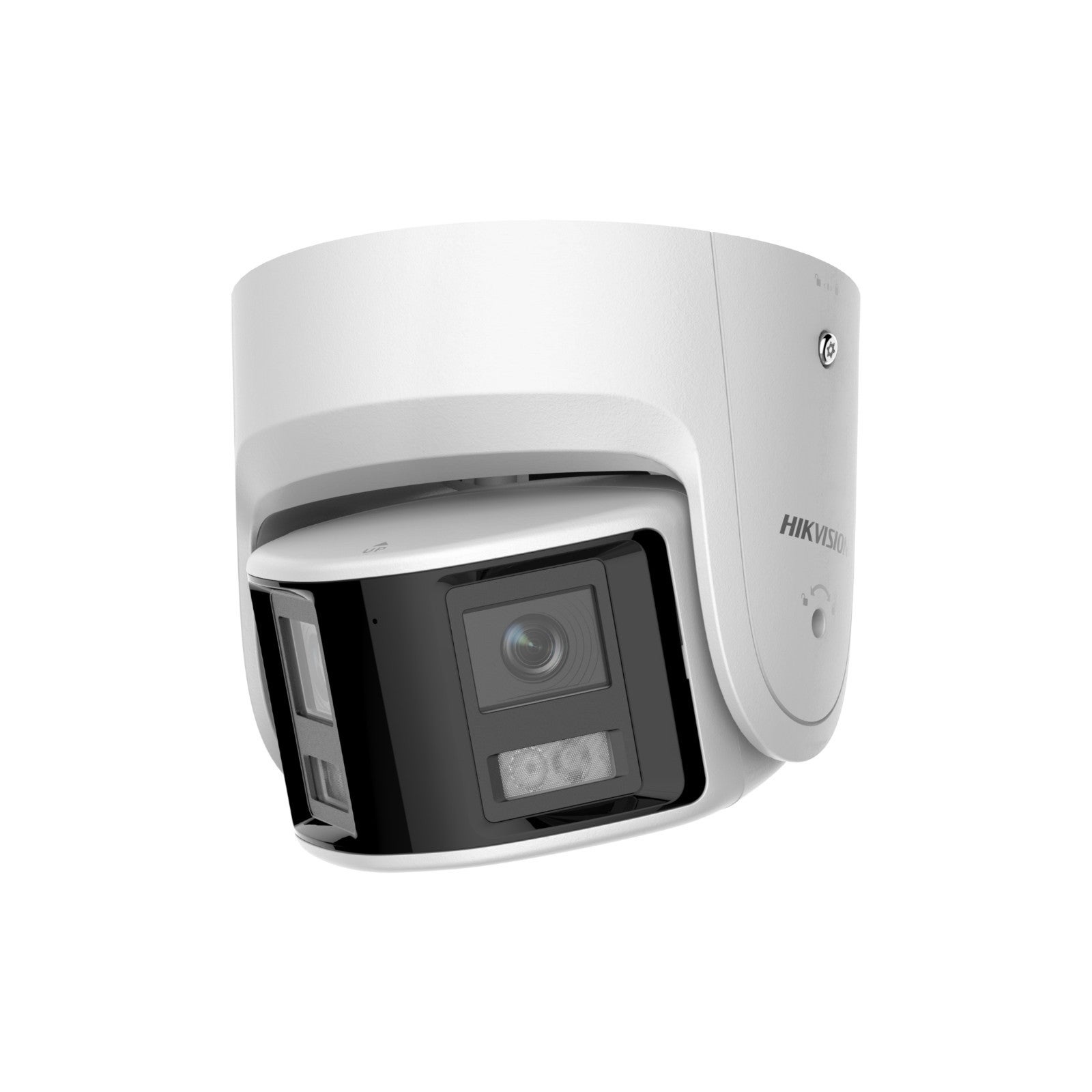 HIKVISION Caméra IP dôme 4MP FF 2.8 mm IR 30m PoE ColorVu/Panoramique ...