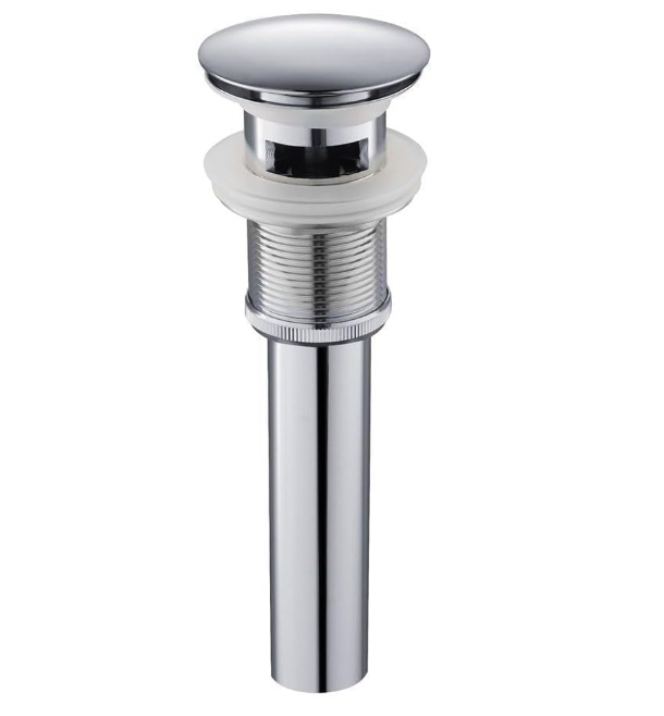 Válvula de Desagüe para Lavabo con Rebosadero - Tapón Pop-Up Click ...
