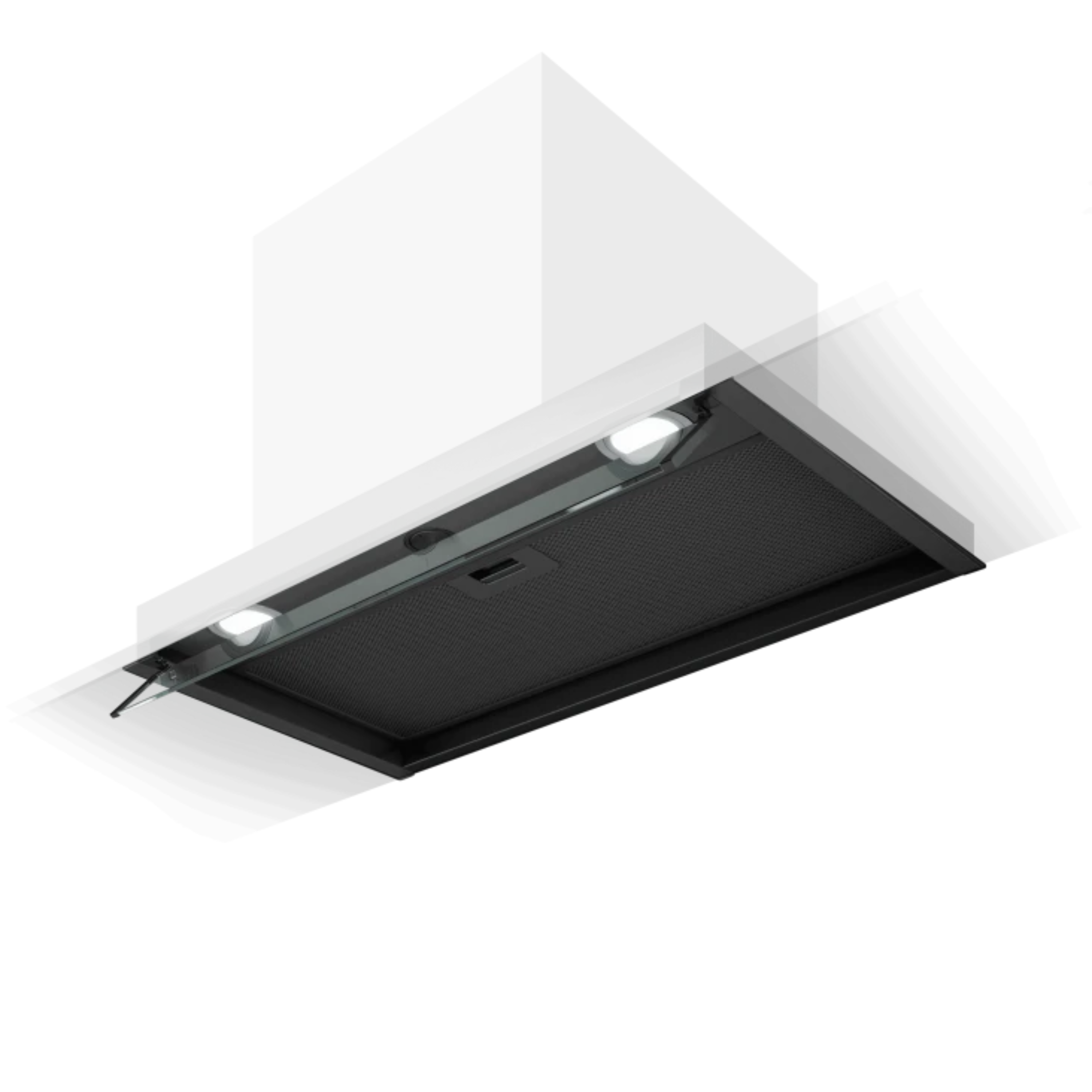 Hotte cuisine encastrable Elica BOXIN noir mat 90 cm | Leroy Merlin