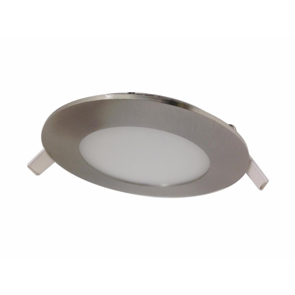 Spot LED Encastrable Rond ALU 6W - Blanc Chaud 2300K - 3500K - SILAMP ...