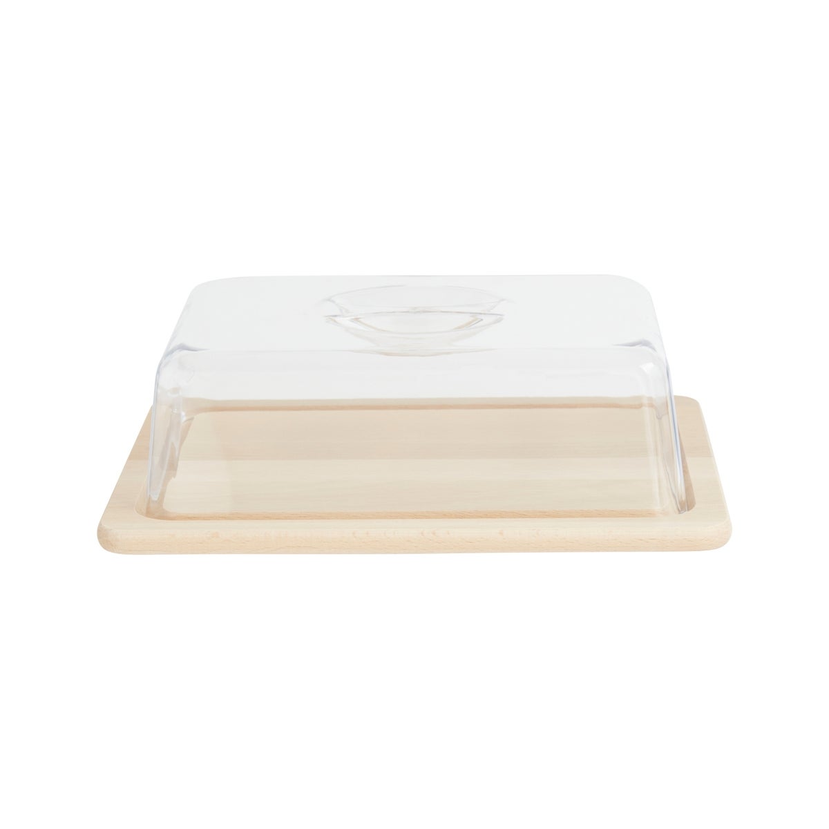 Cloche fromage hêtre rectangulaire 25x20x8cm | Leroy Merlin