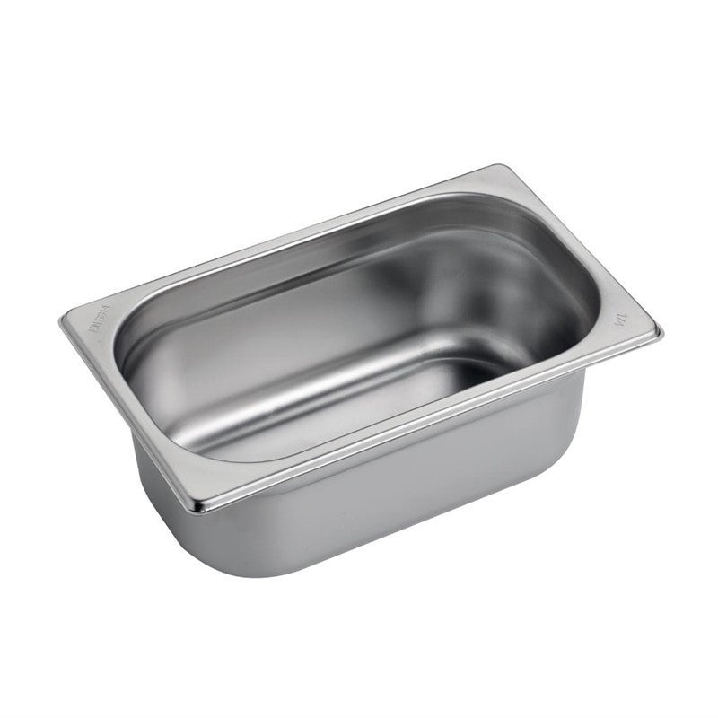 Bac Gastro Inox GN 1/4 - Profondeur 100 mm - Gastro M | Leroy Merlin
