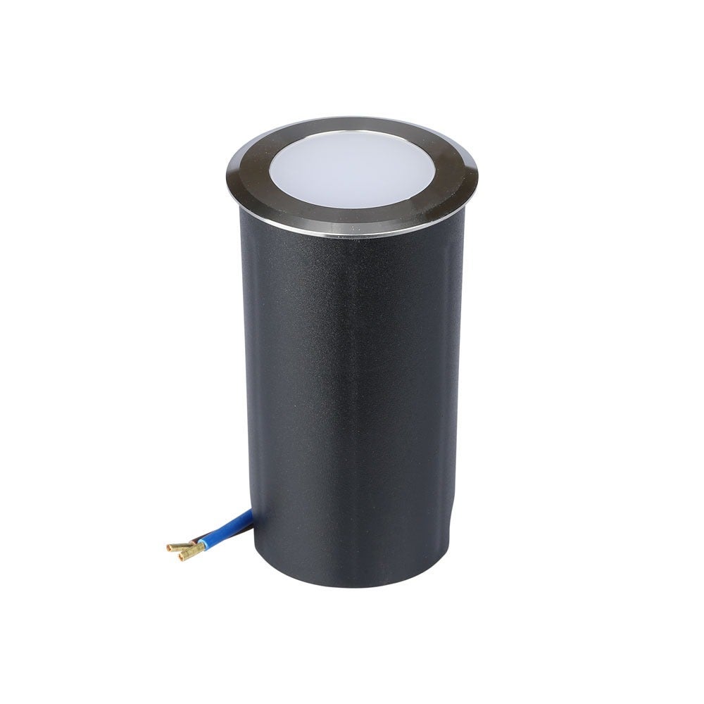 Baliza LED Escalera 1W Color Plateado VT-1151 - Blanco frío | Leroy Merlin