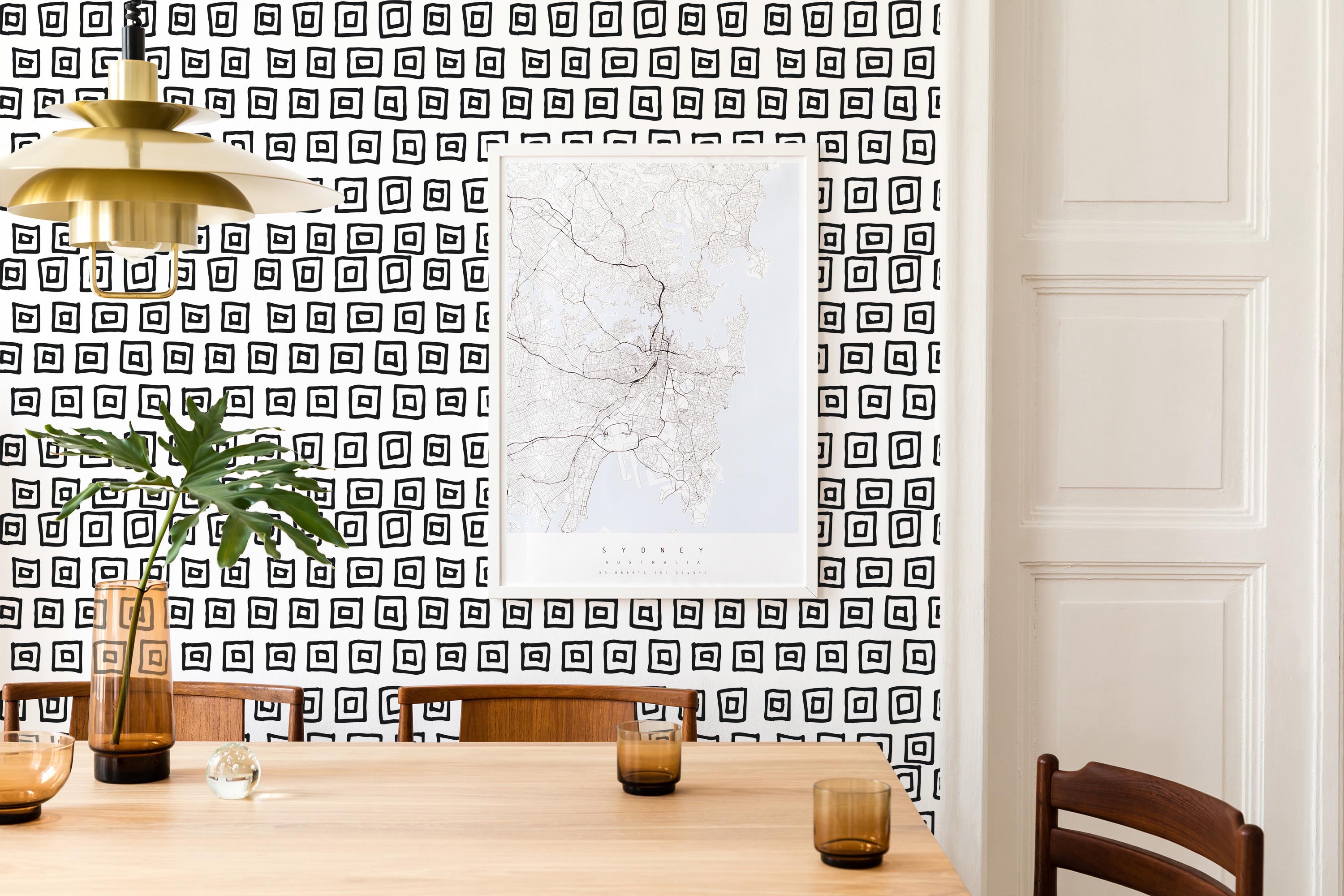 Freeform Shapes Wallpaper | Leroy Merlin