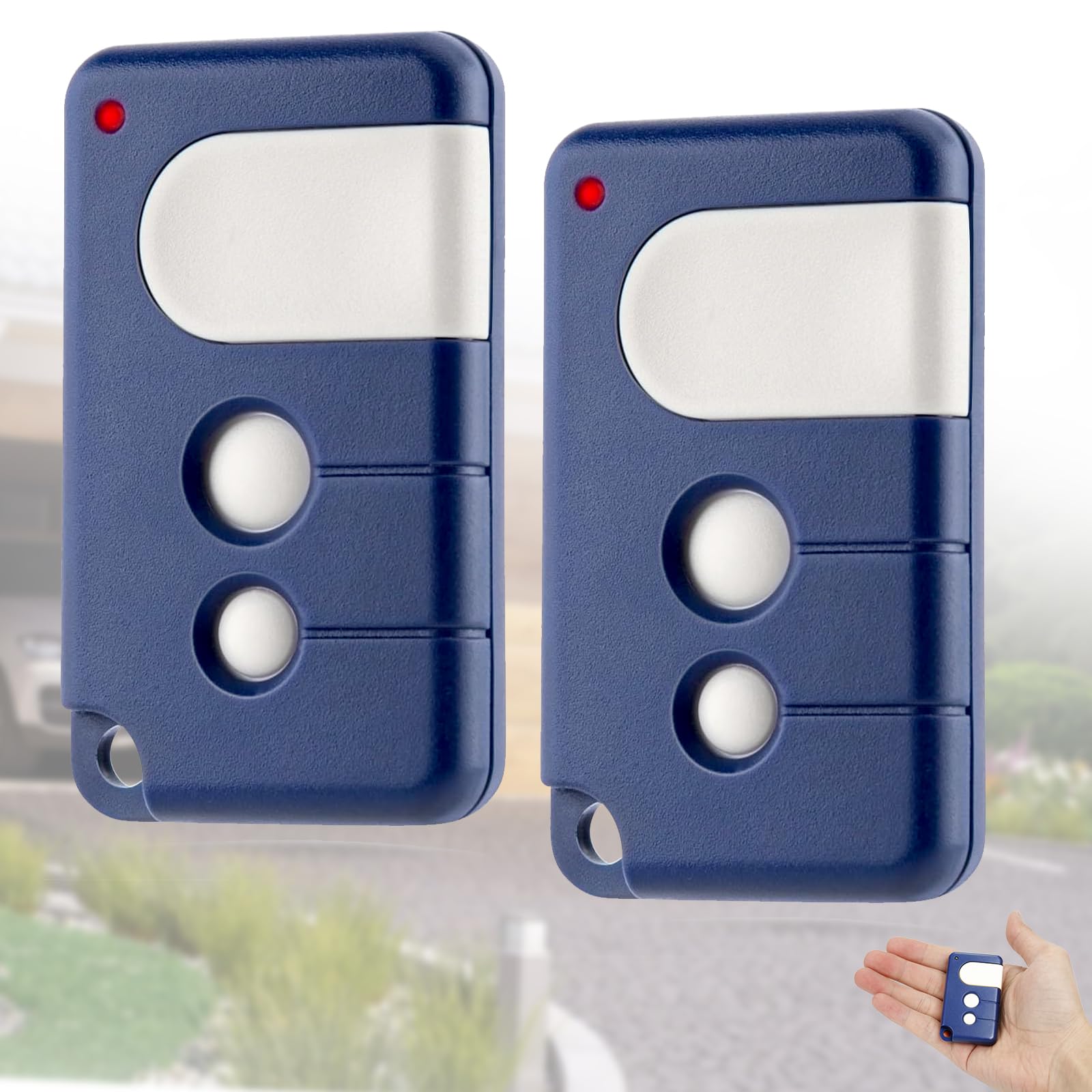 2 pezzi Trasmettitori apri garage, Telecomando radio sostitutivo per ...