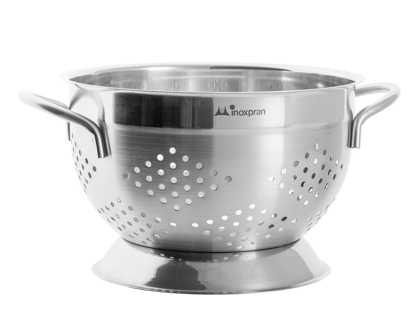 INOXPRAN - Scolapasta in Acciaio Inox, Colino Professionale con Manici ...