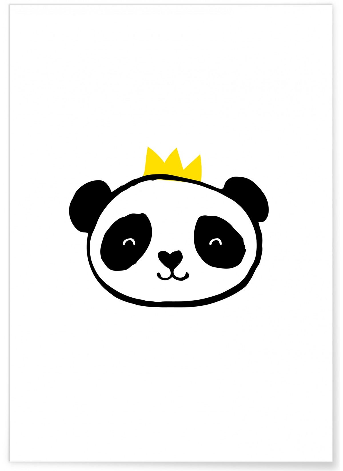 Affiche Panda - Format A3 - | Leroy Merlin