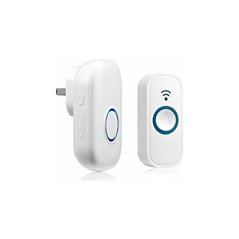 Sonnette sans Fil,Sonnettes sans Fil Kit de Carillon étanche avec ...