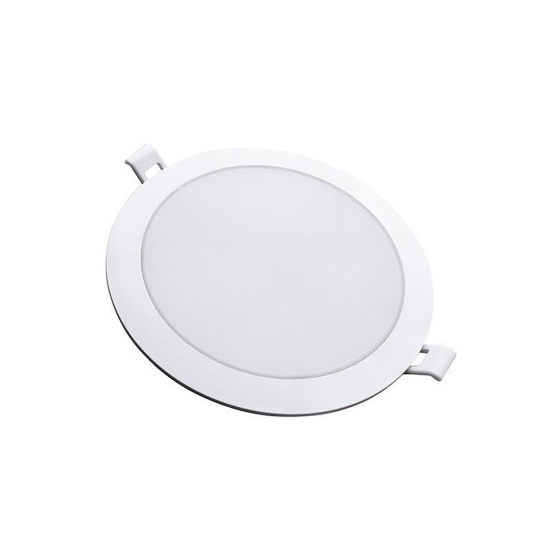 Spot LED Extra Plat Rond BLANC 18W Ø170mm - Blanc Froid 6000K - 8000K - SILAMP | Leroy Merlin