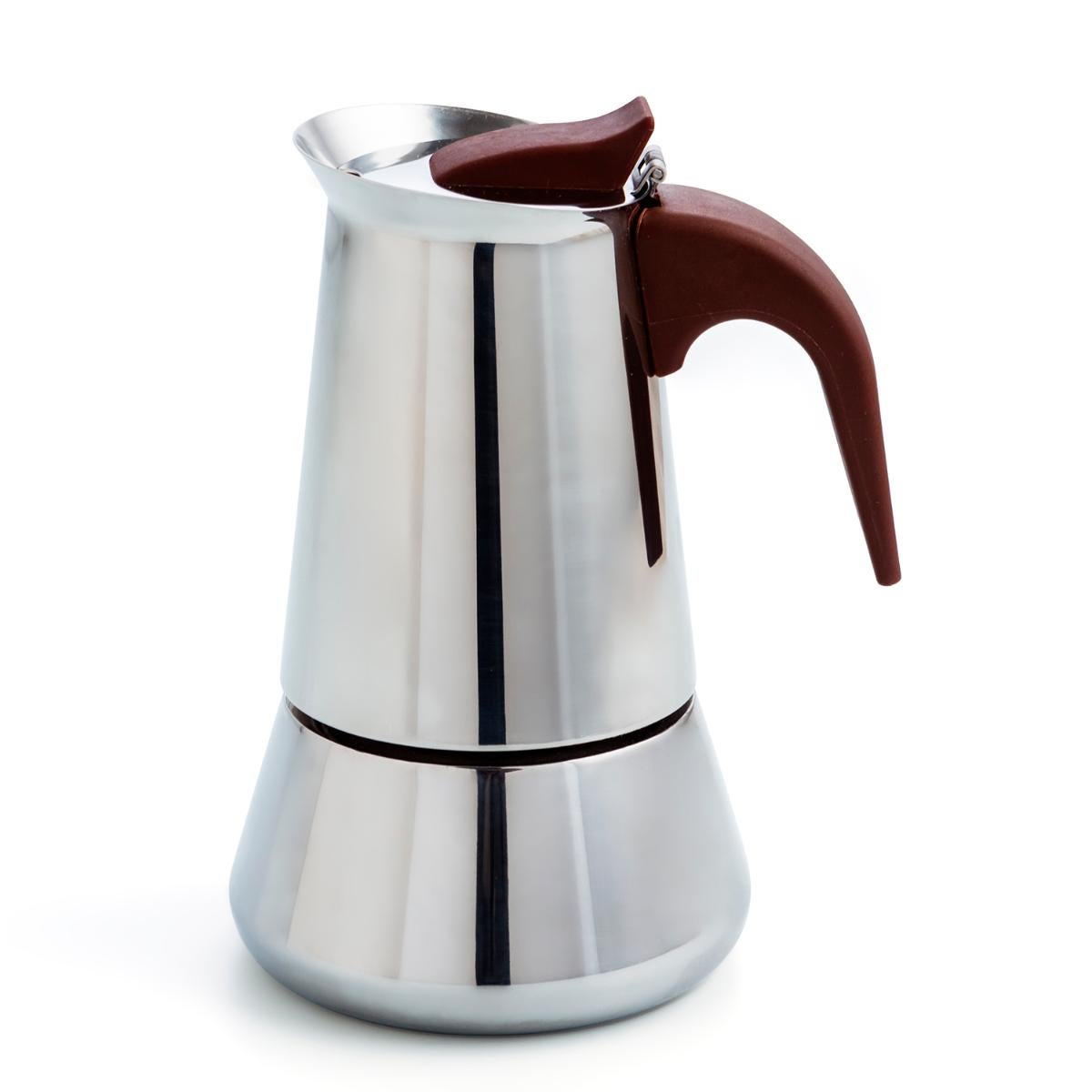 Cafetera Inox 6 Tazas Quid Milan - Acero Apto Vitrocerámica | Leroy Merlin