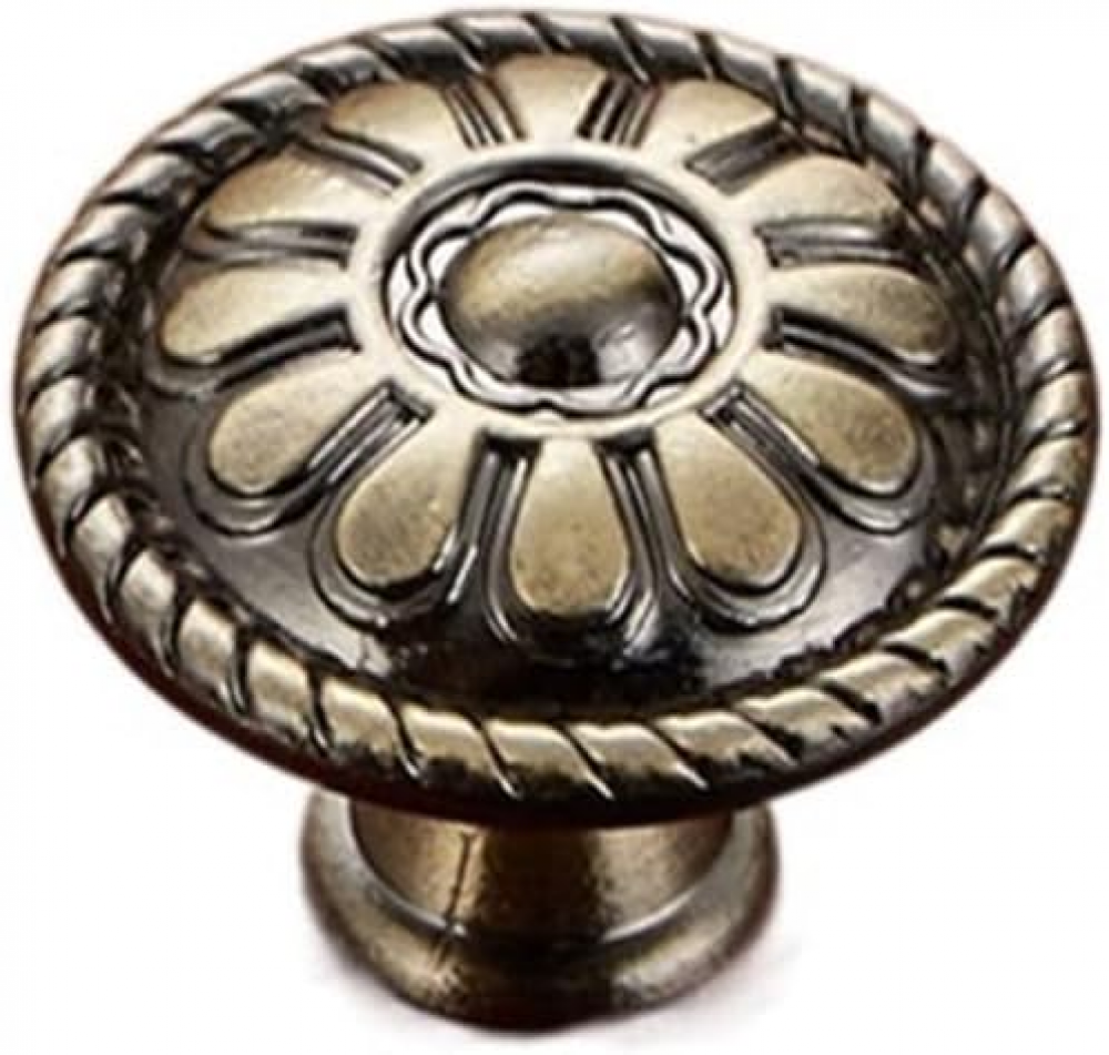 Vintage Tiroir de Porte Poignée, Bouton de Meubles, Rond Boutons de ...