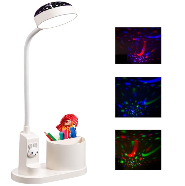 Lampe de bureau LED pour enfants, couleur automatique, intensité ...