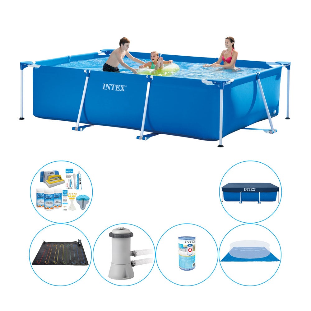 Intex Frame Pool Piscine Deal Deluxe - 300 x 200 x 75 cm | Leroy Merlin