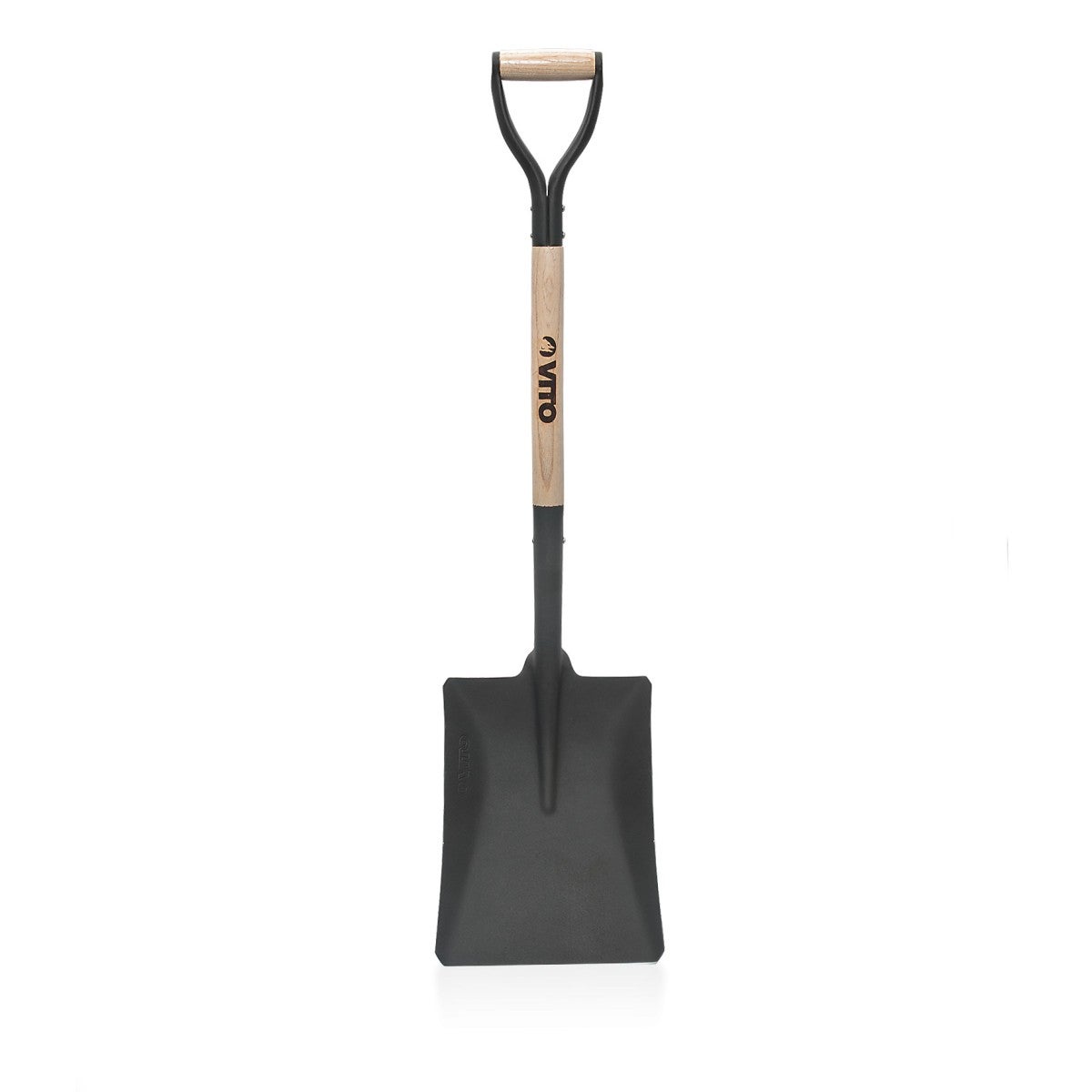 Pelle de jardin carrée acier trempé Haute qualité Manche en Bois ...