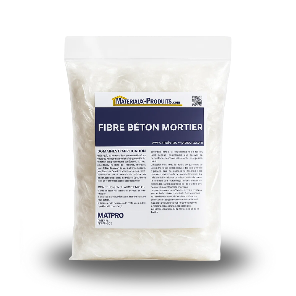 Fibre béton mortier Sachet de 600 g | Leroy Merlin