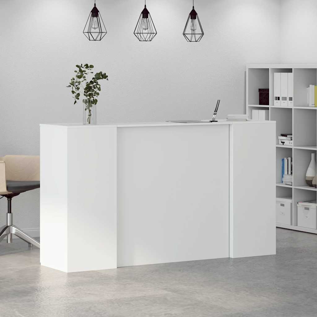 Mostrador de recepción 180x50x103,5 cm madera de ingeniería | Leroy Merlin