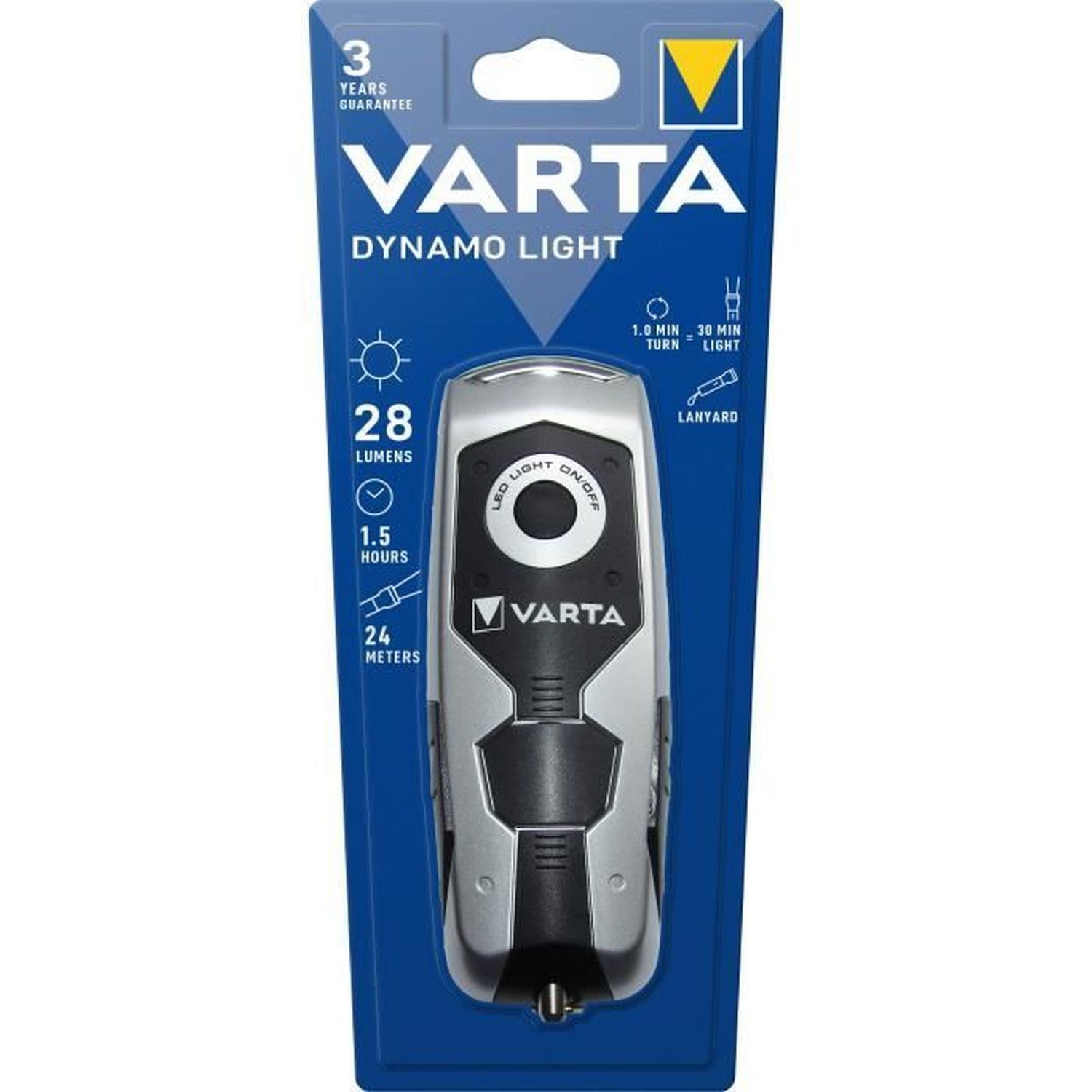Torcia VARTA-Dynamo-LED | Leroy Merlin