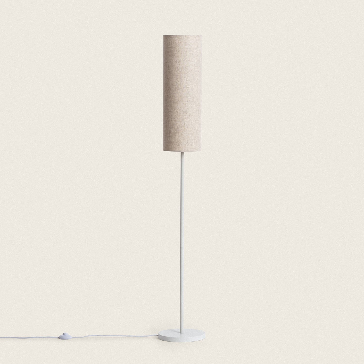 Lampadaire Métal Elan | Blanc | Métal | E27 | IP20 | Leroy Merlin