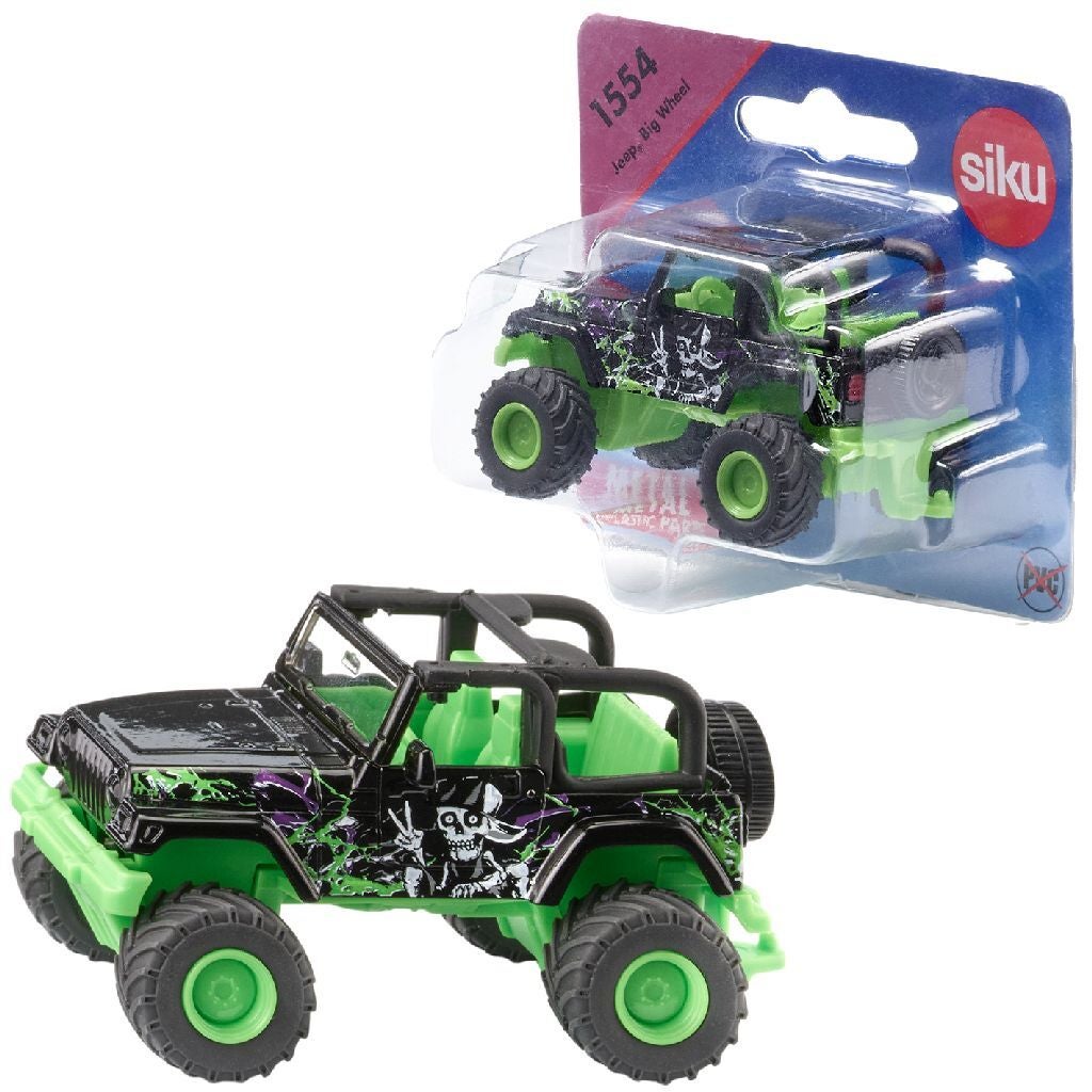 Siku 1554 Jeep Big Wheel - Jouet Monster Truck pour Enfants | Leroy Merlin