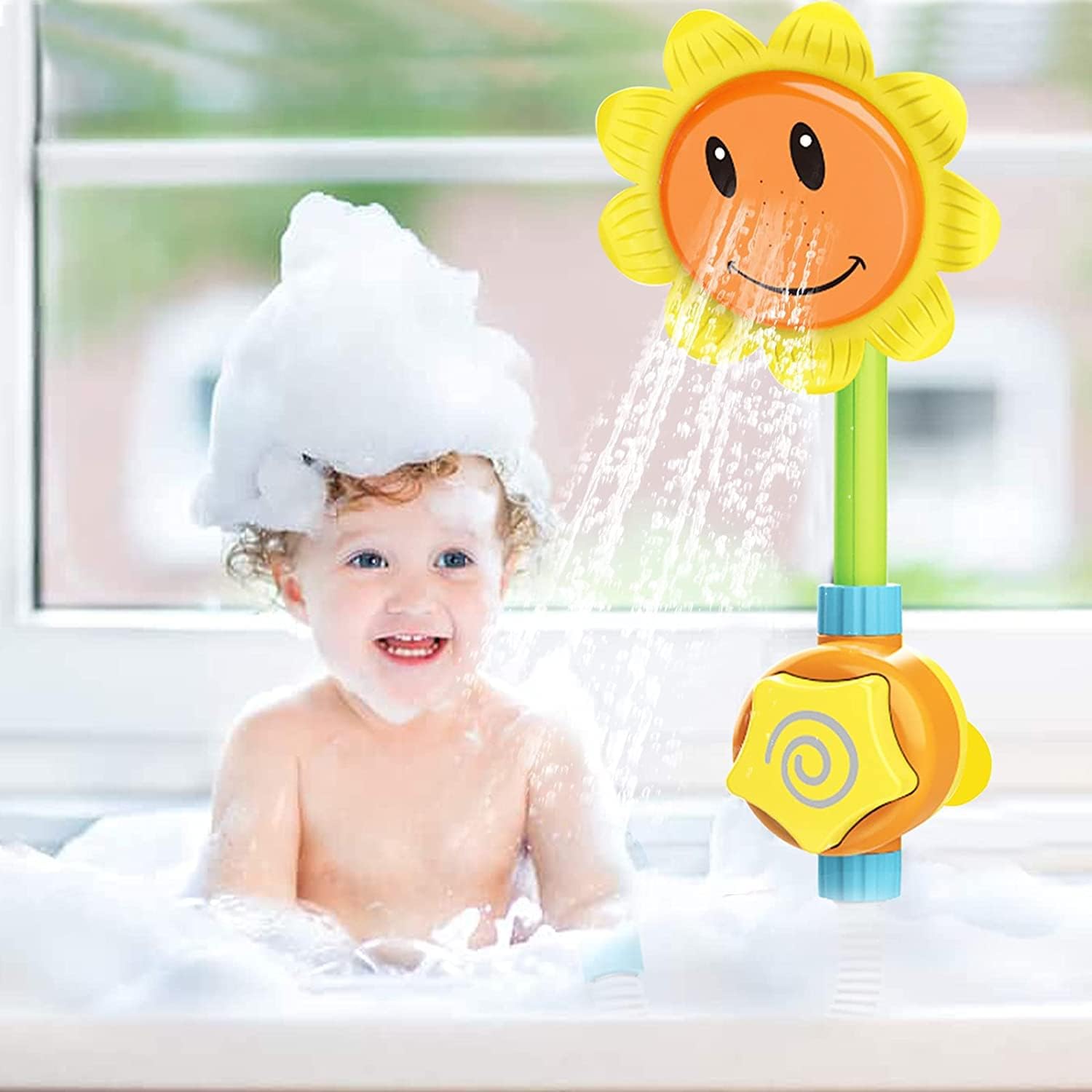Tournesol pour le bain et la douche de bébé, de bain et de douche pour ...