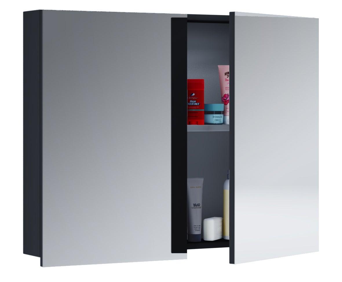 Armario con espejo Espejo Badinos 60cm | Leroy Merlin