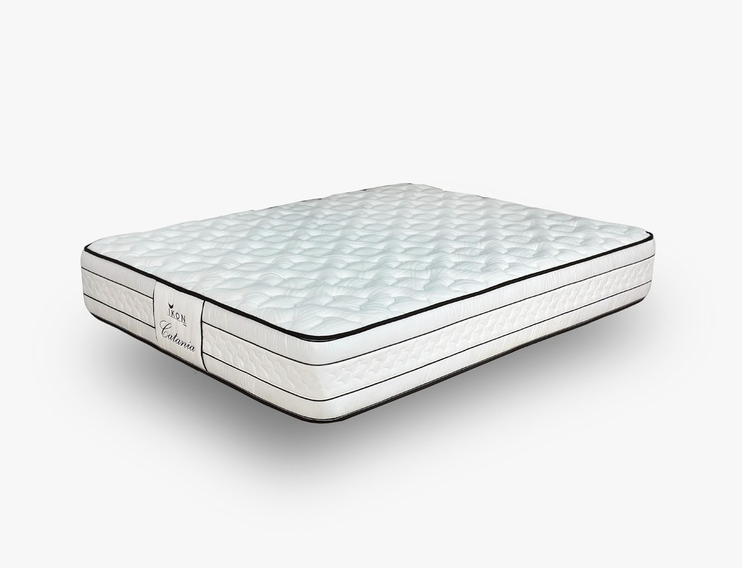 Matelas visco Luxe Catania Confort 180X200 IKON SLEEP 31 cm fermeté moyenne-élevée double face ...