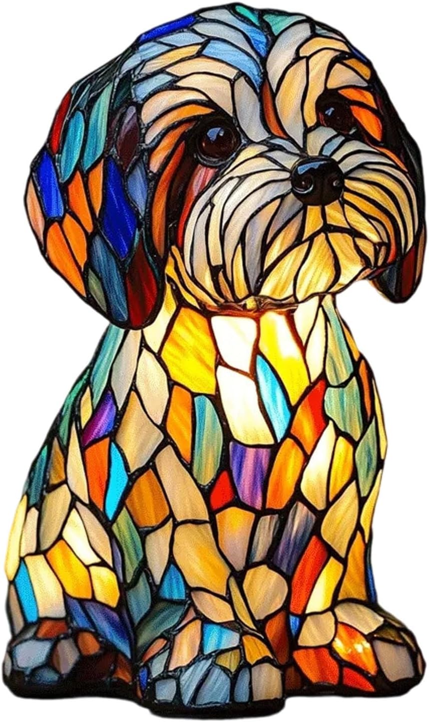 Lumière Art Chiens : Veilleuse LED Corgi, Carlin, Shih Tzu et Teckel en ...