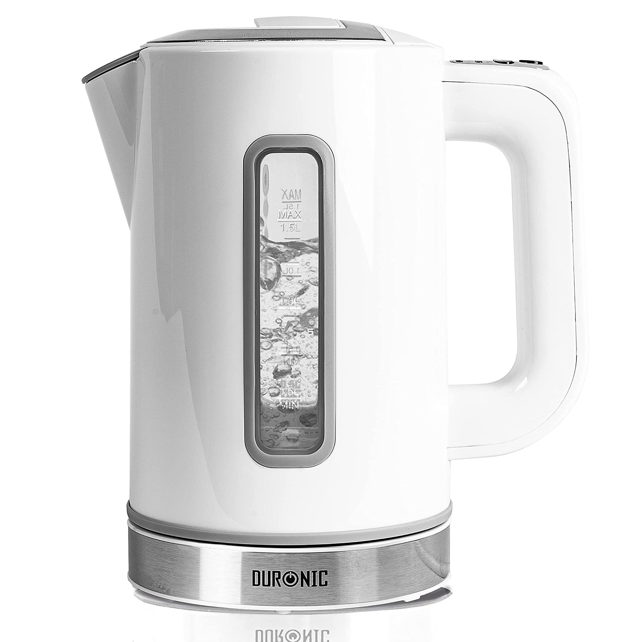 EK30 WE Bouilloire Electrique - 3000W - Blanc - Choix de la Température ...
