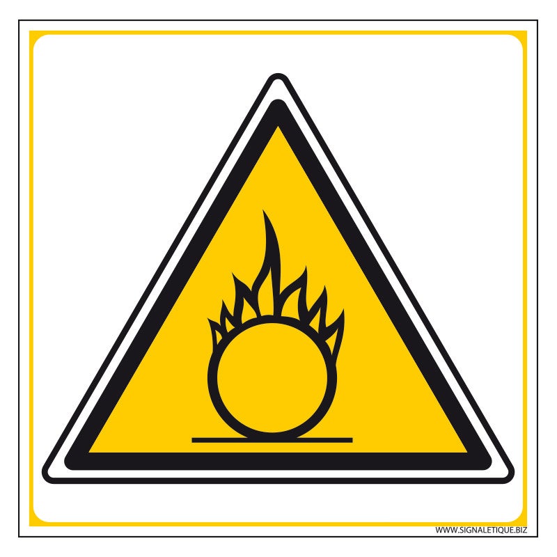 Panneaux Matiere Comburante 350 x 350 mm Matière Aluminium | Leroy Merlin