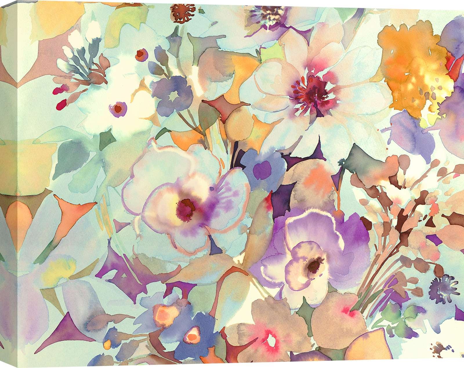 Tableau floral - Impression sur toile - Kelly Parr - French Floral II ...
