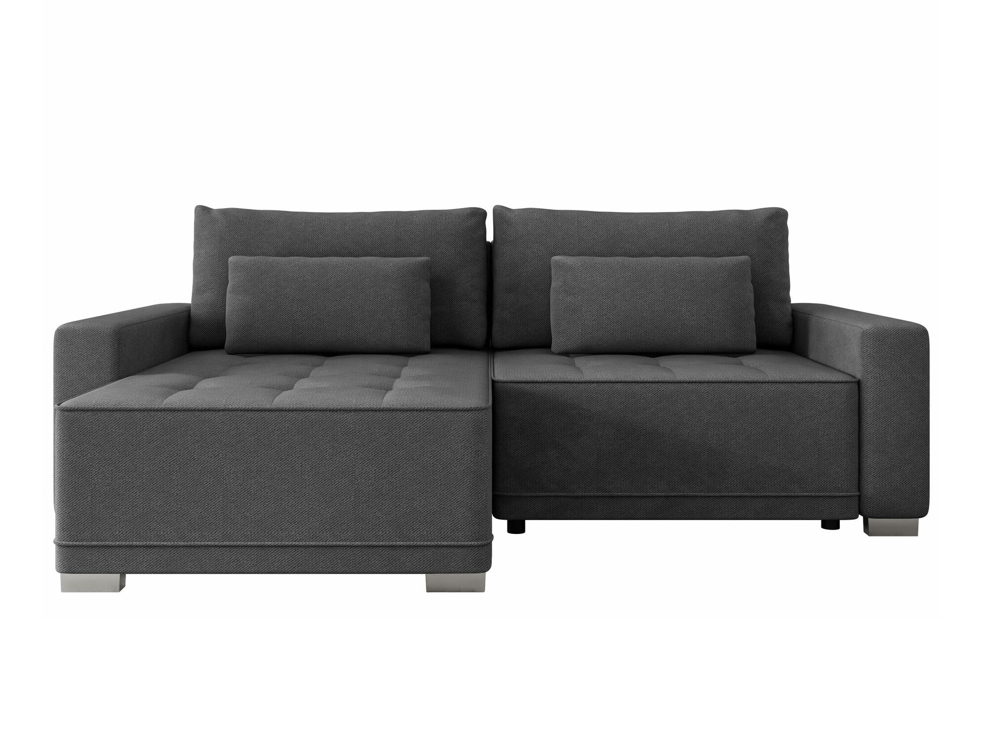 Canapé d'angle Sanford 106, Gris, Disponible, 238x160x93cm | Leroy Merlin