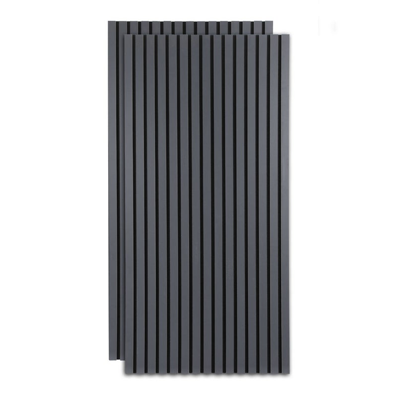 Panel de listones de MDF Revestimiento mural natural Moderno panel ...