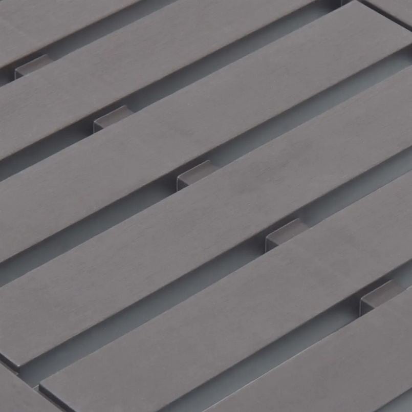 Table basse de jardin plastique marron Leeco | Leroy Merlin