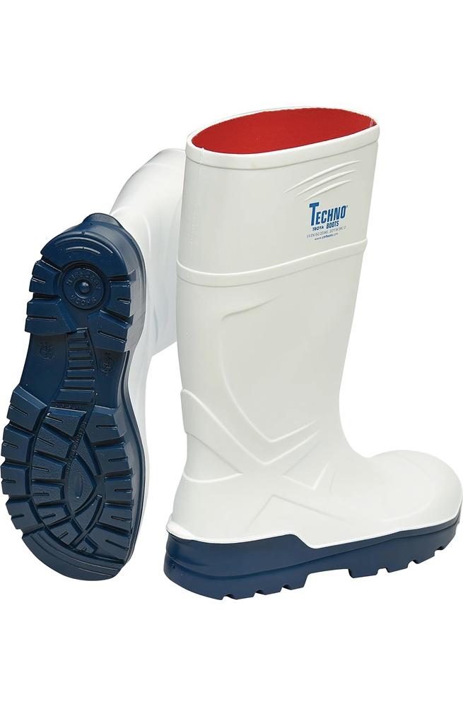 TECHNO BOOTS Botte VITAN pointure 43 blanche S4 CI SRC EN ISO 20345 ...