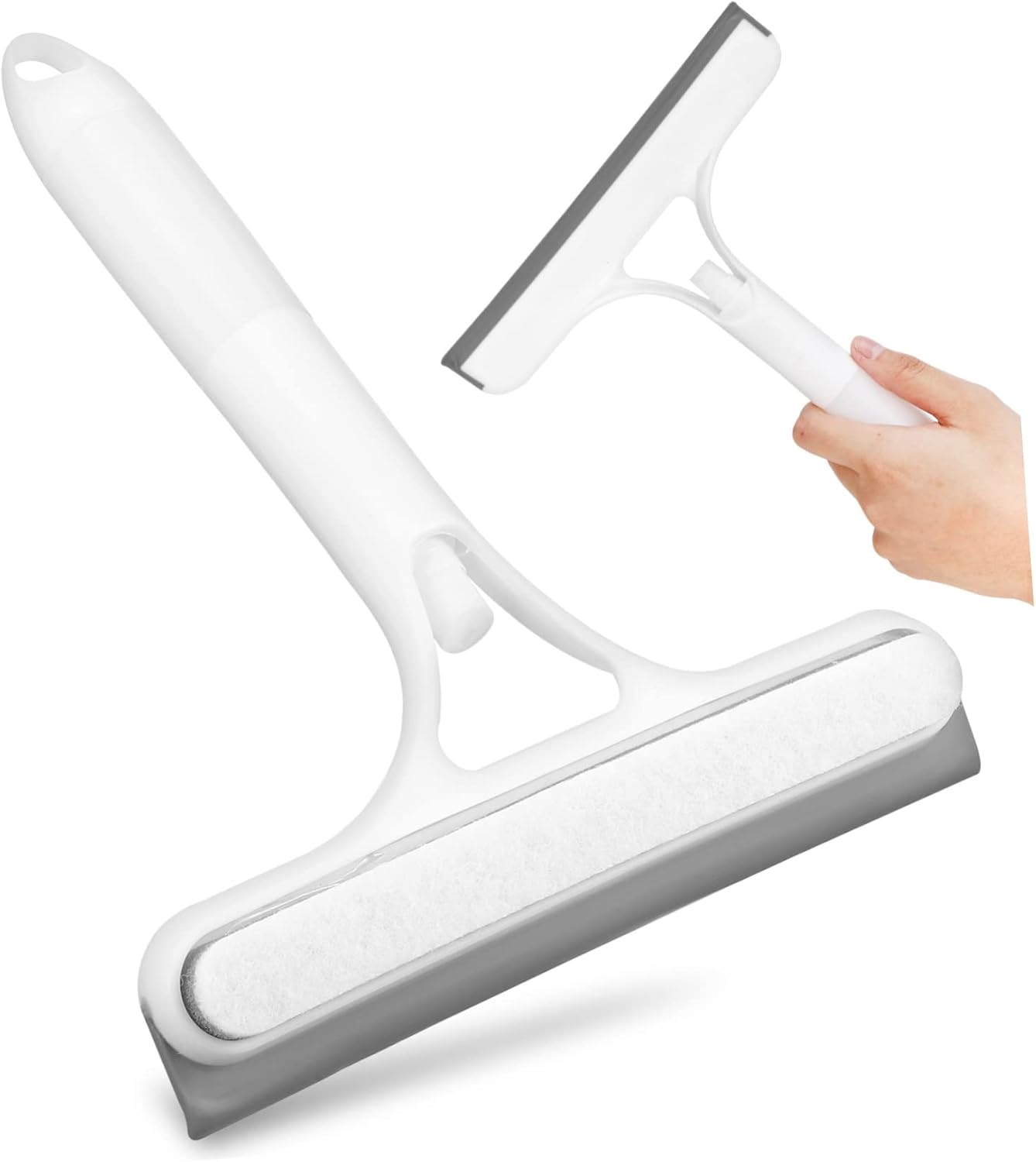 Raclette De Nettoyage avec Éponge Et Raclette pour Vitres Outil ...