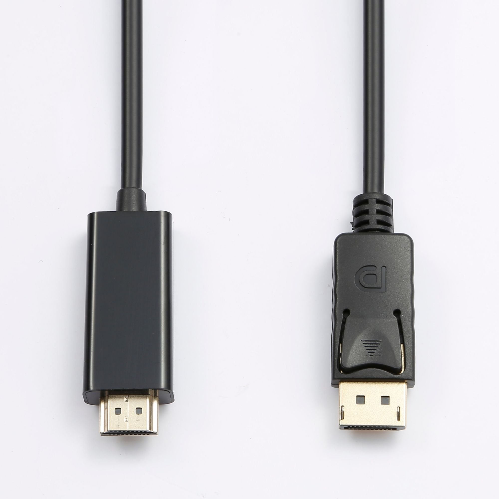 D2 Câble DisplayPort vers HDMI, Résolution 4K, 2m, Noir | Leroy Merlin