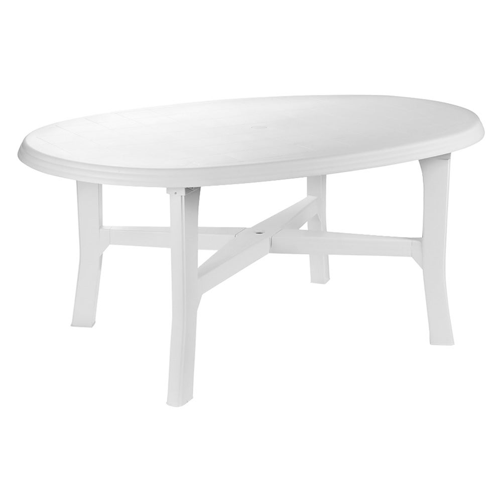 TABLE EN POLYPROPYLENE vert 'DANUBIO' | Leroy Merlin