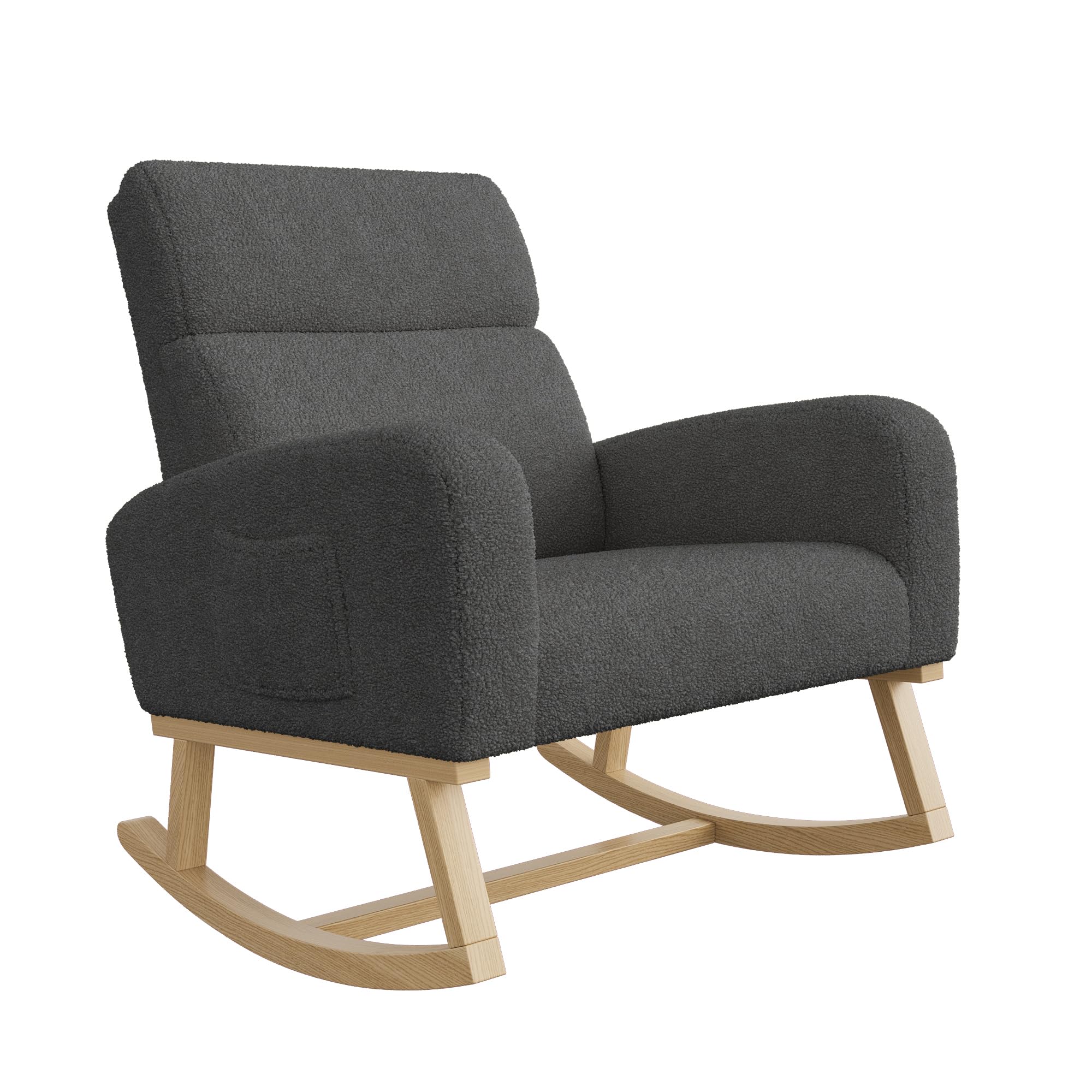 Fauteuil à Bascule, Rocking Chair, Fauteuil Allaitement, Chaise à ...