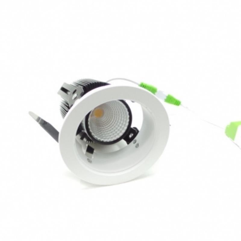 Foco empotrable LED redondo COB 15W 80° - Blanco neutro 4200k - 5500k ...
