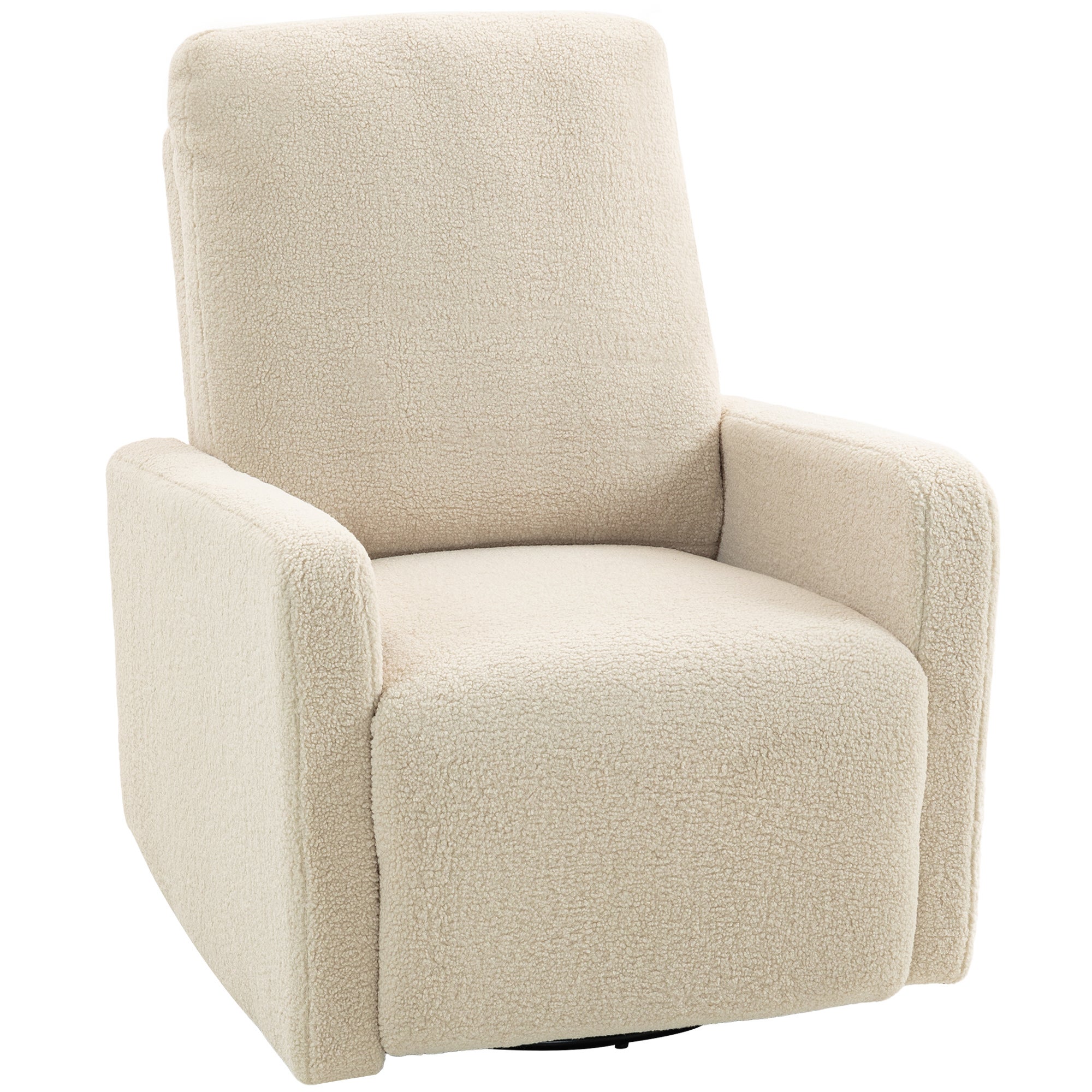 Reclining chair, relaxation chair with footrest, 360° swivel and tilt ...