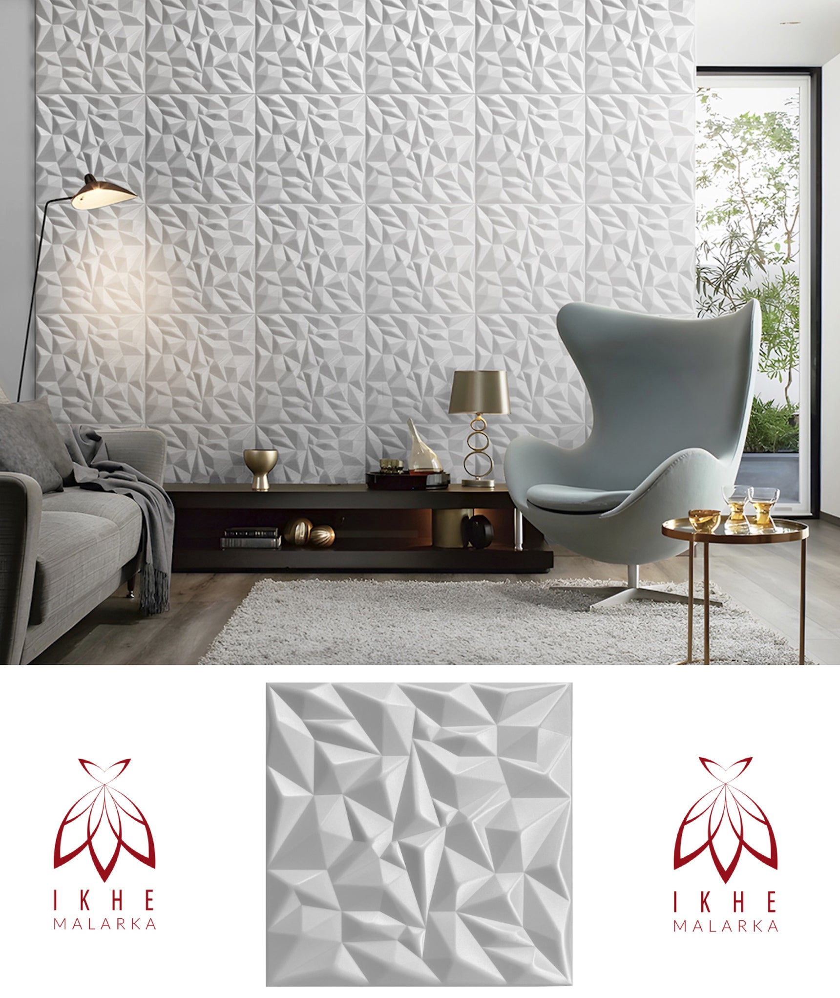 18m² - 72 pièces Panneaux 3D, panneaux polystyrène, panneaux de plafond ...