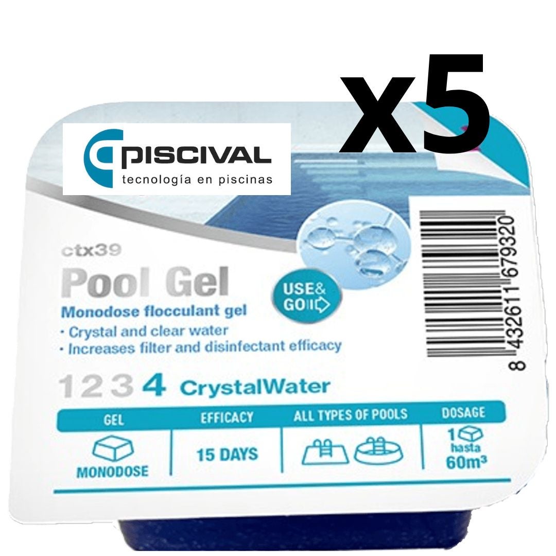 Floculante Monodosis CTX-39 Pool Gel (Pack 5 unidades) | Leroy Merlin