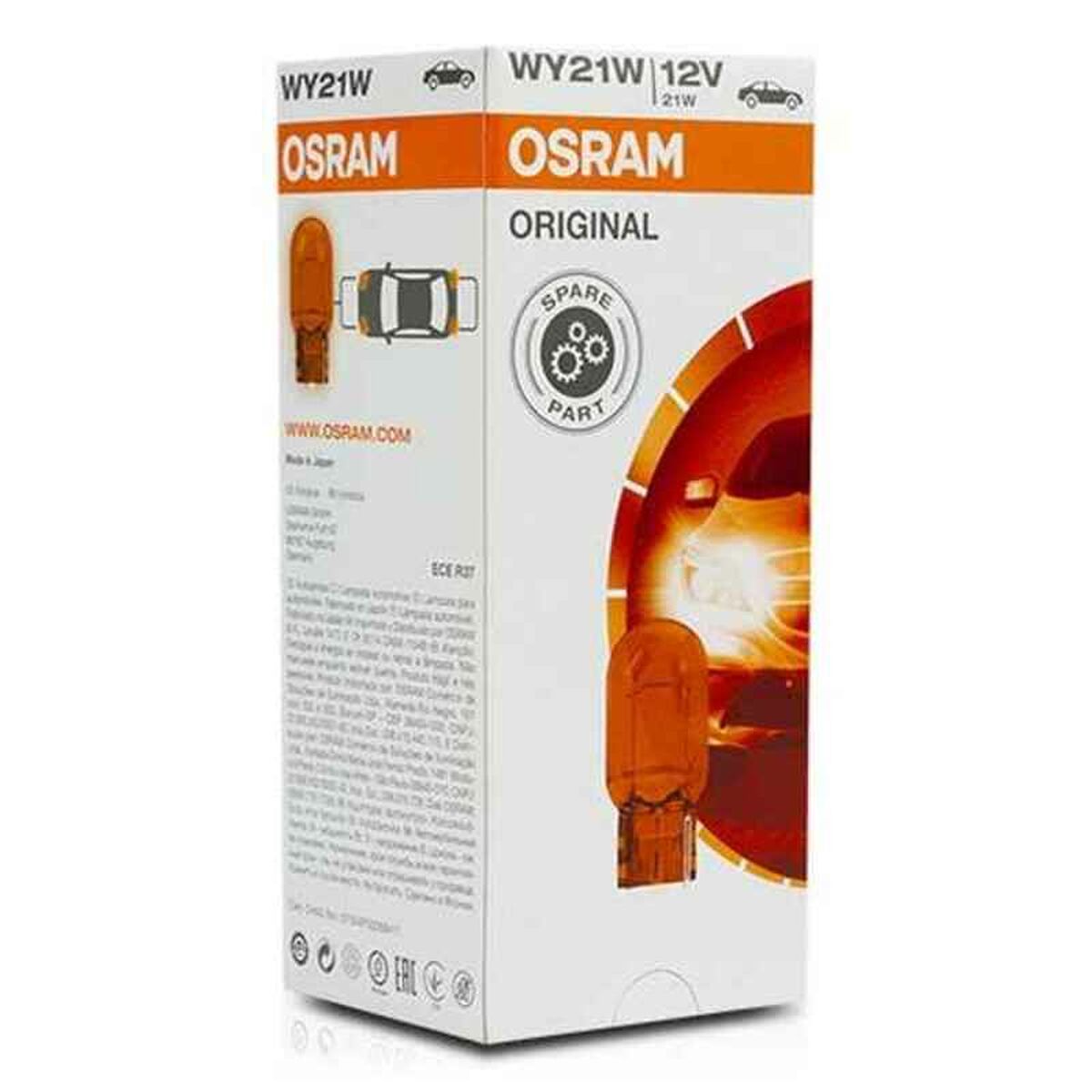 Lampadina per Auto OS7504 Osram OS7504 WY21W 21W 12V (10 pcs) | Leroy ...
