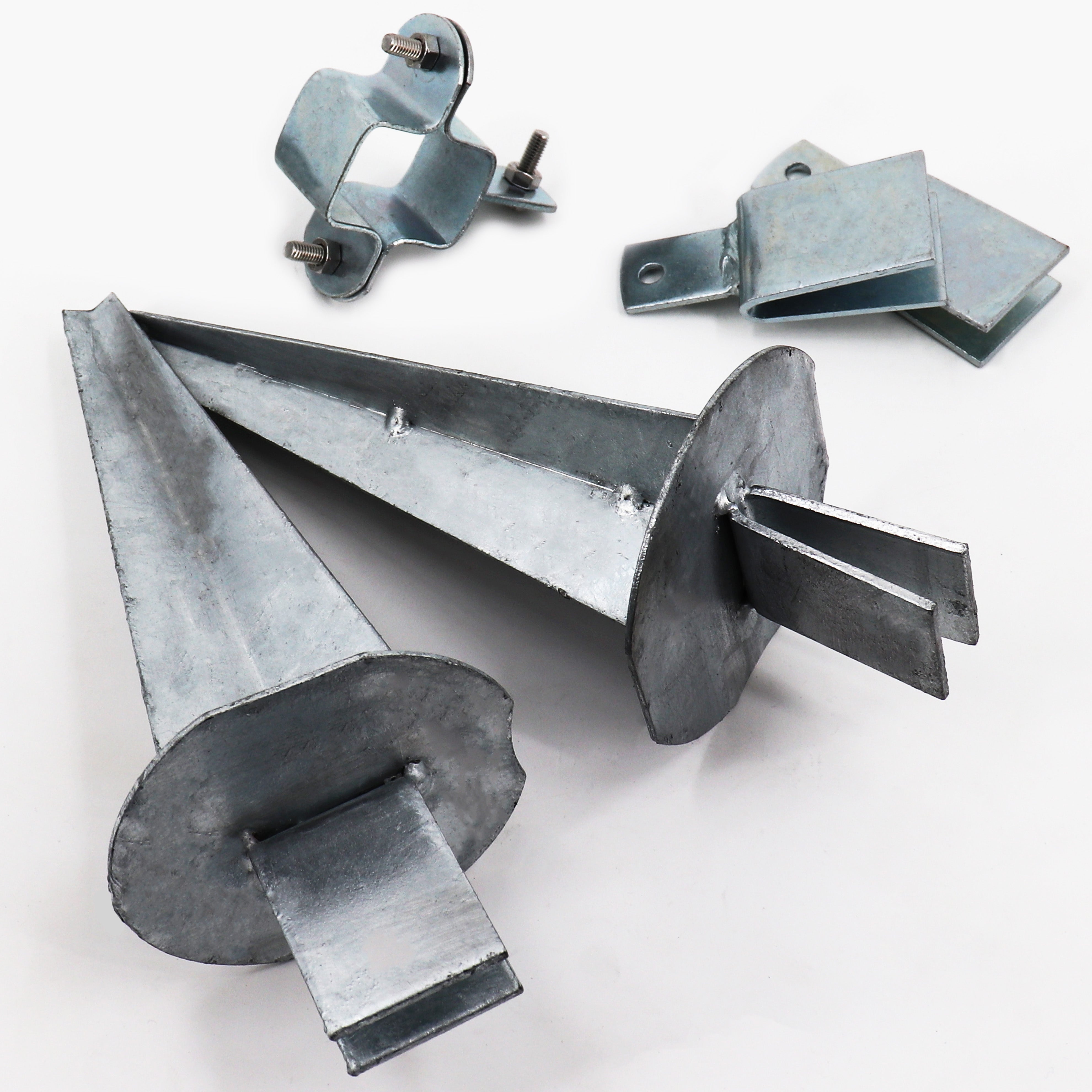 9 juegos de puntales esquineros para postes de perfil en Z, vallas ...